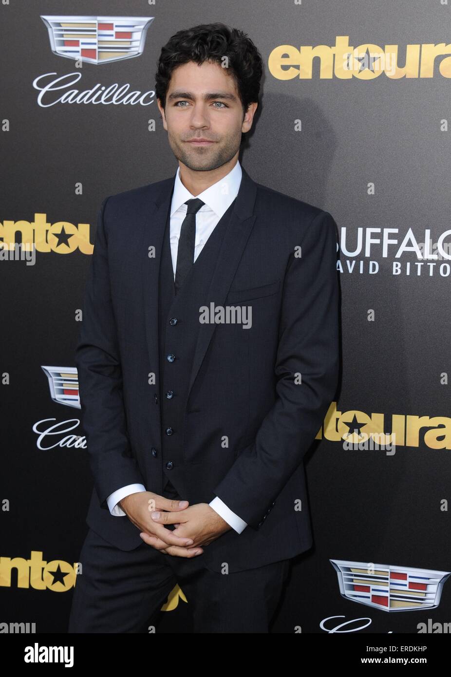 Los Angeles, CA, USA. 1st June, 2015. Adrien Grenier at arrivals for ...