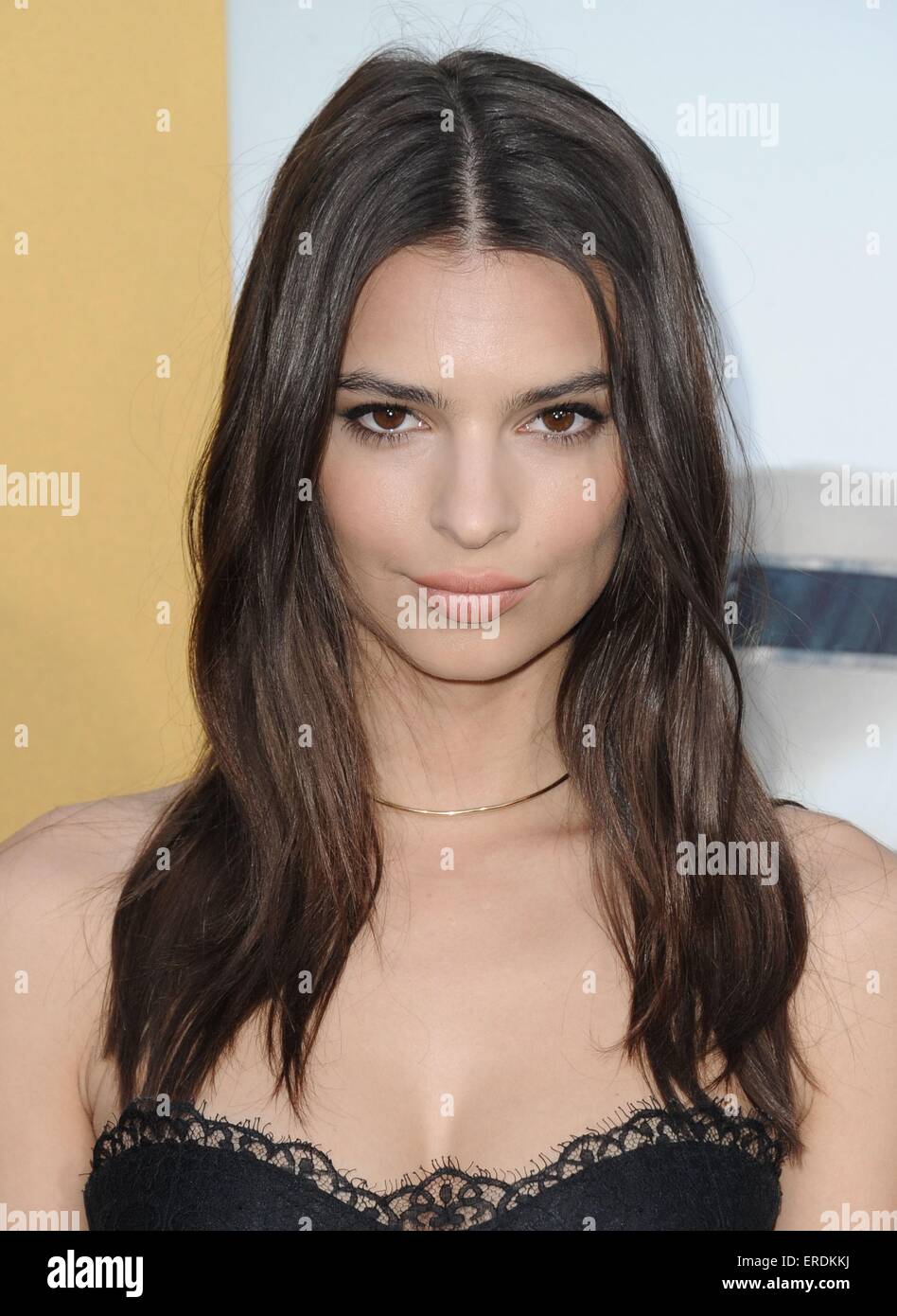 Los Angeles, CA, USA. 1st June, 2015. Emily Ratajkowski at arrivals for ...