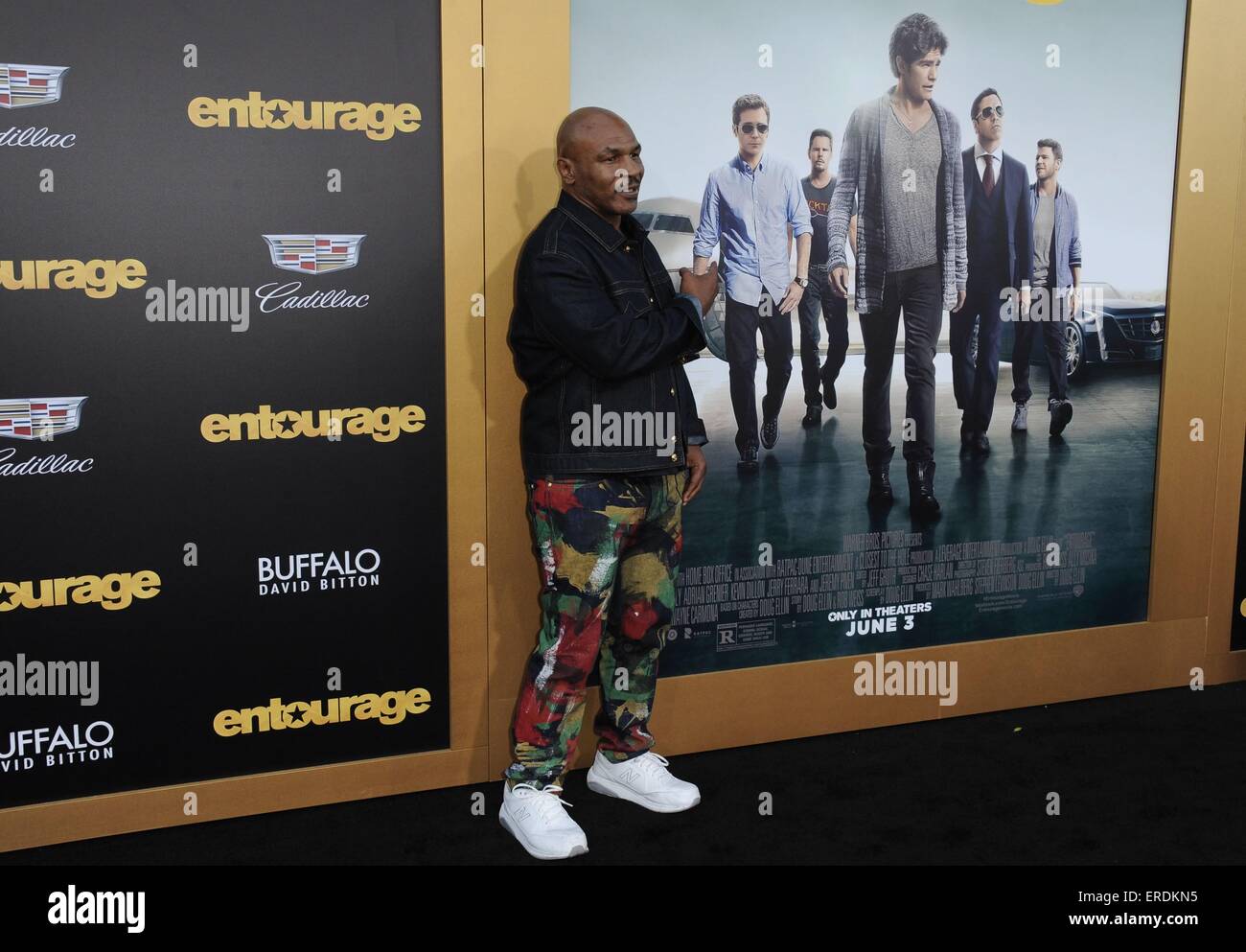 Los Angeles, CA, USA. 1st June, 2015. Mike Tyson at arrivals for ...
