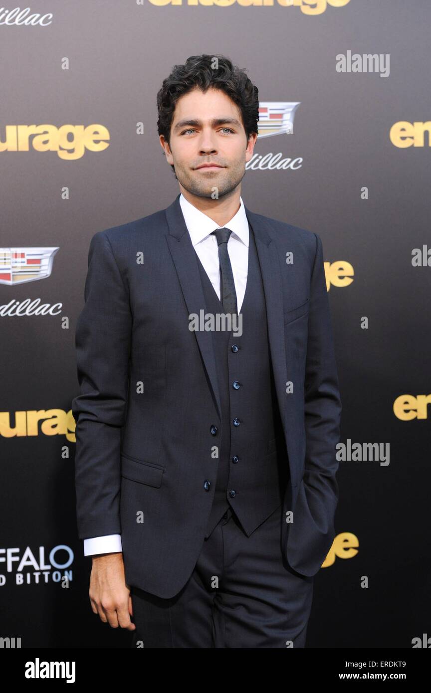 Los Angeles, CA, USA. 1st June, 2015. Adrien Grenier at arrivals for ...