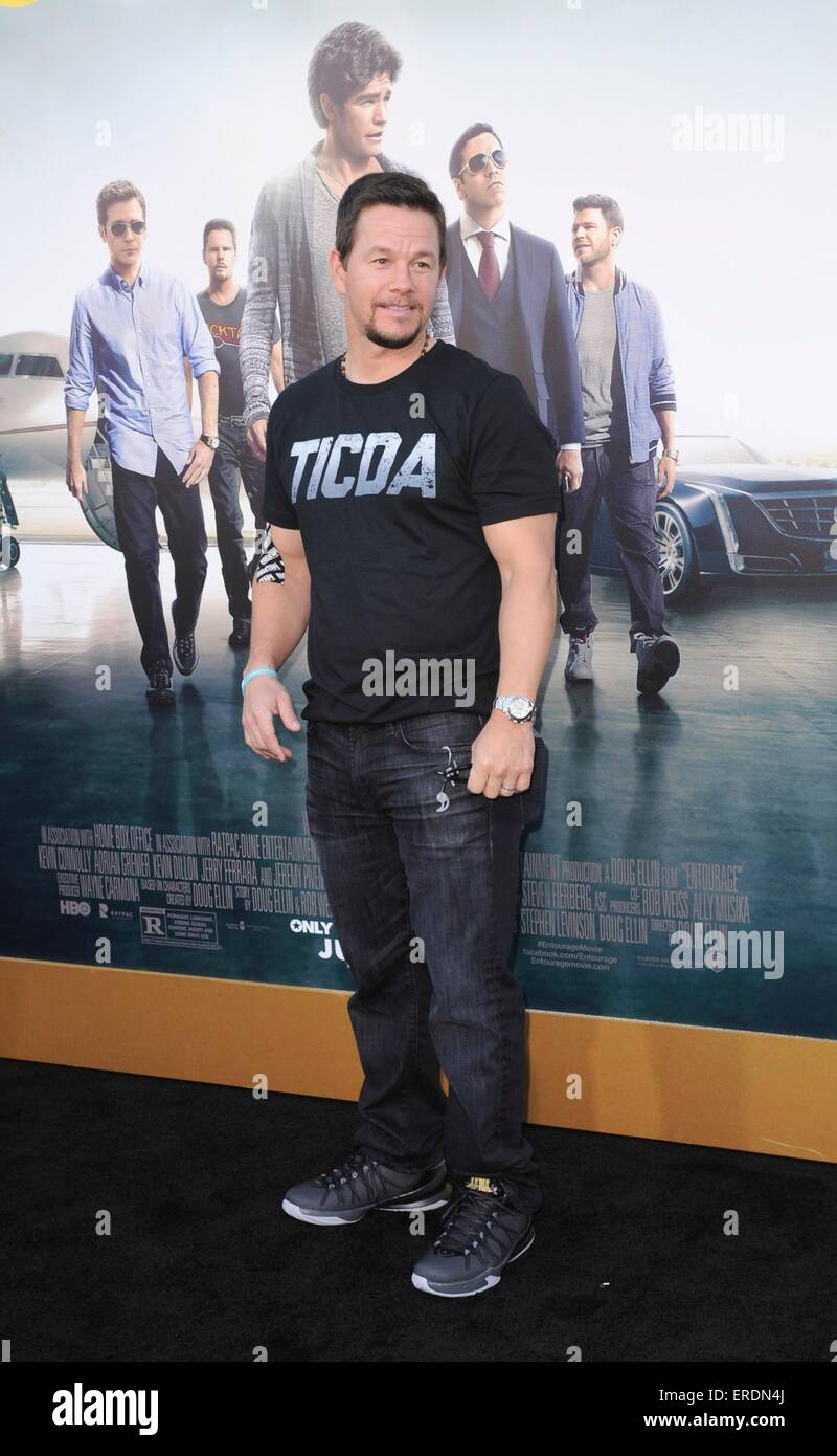 Los Angeles, CA, USA. 1st June, 2015. Mark Wahlberg at arrivals for ...