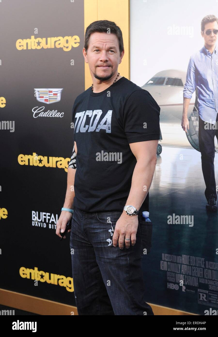 Los Angeles, CA, USA. 1st June, 2015. Mark Wahlberg at arrivals for ...