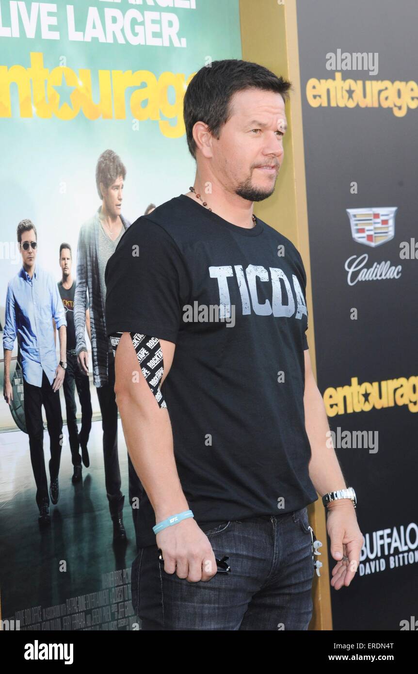 Los Angeles, CA, USA. 1st June, 2015. Mark Wahlberg at arrivals for ...