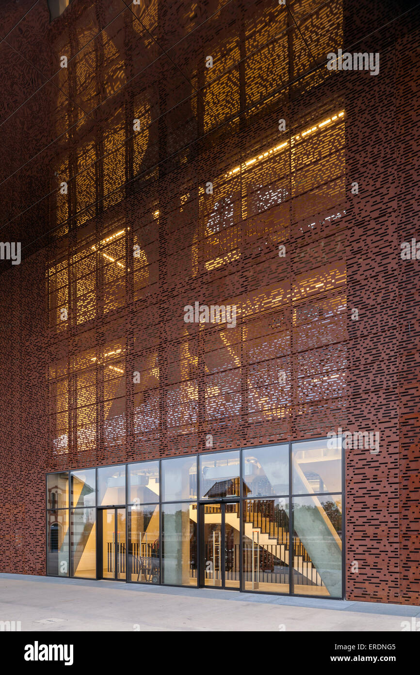 Perforated Corten Steel