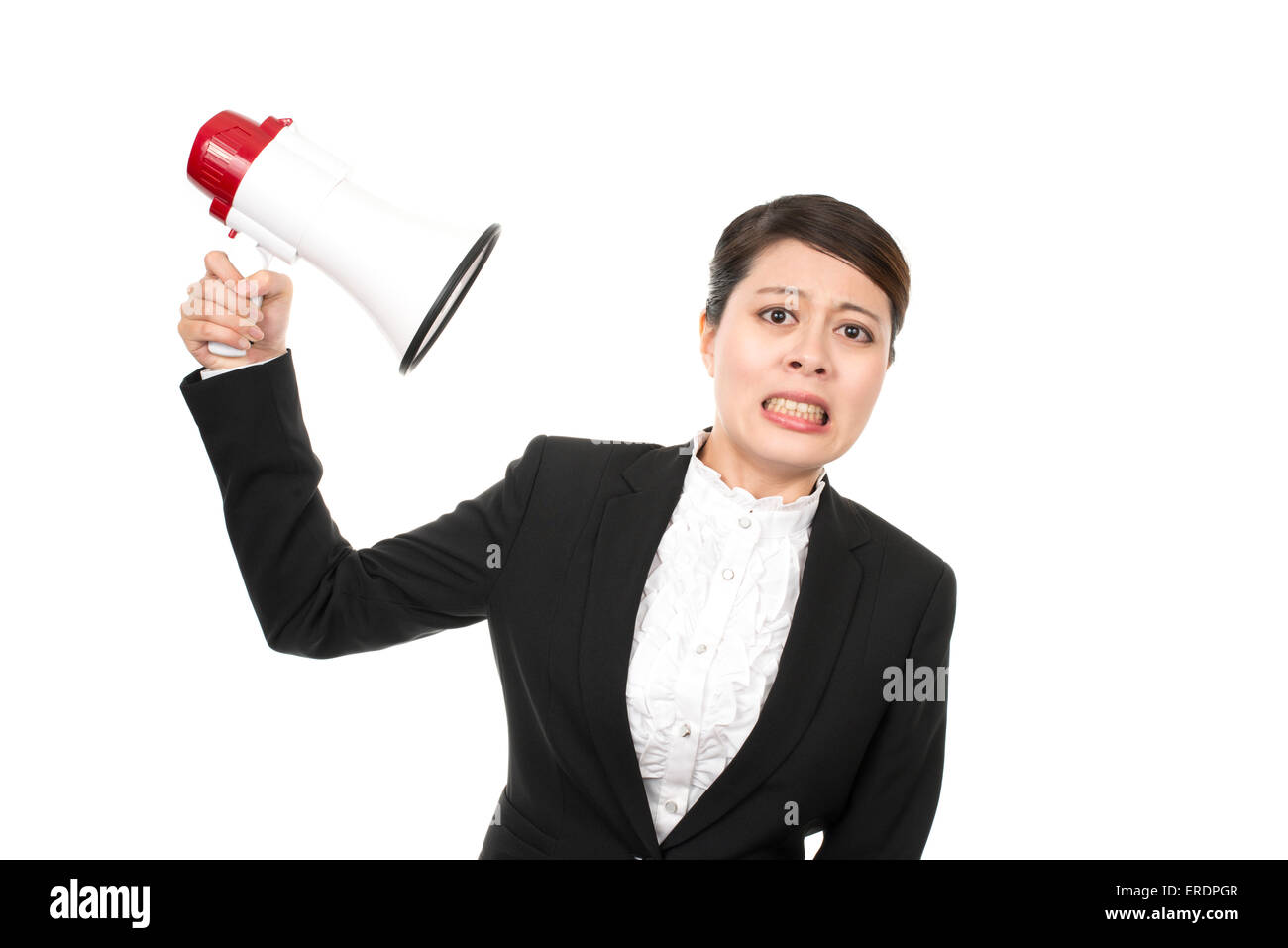 Listen announcement speaker hi-res stock photography and images - Alamy