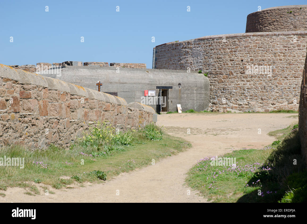 Fort Grey Guernsey Channel Islands Stock Photo - Alamy