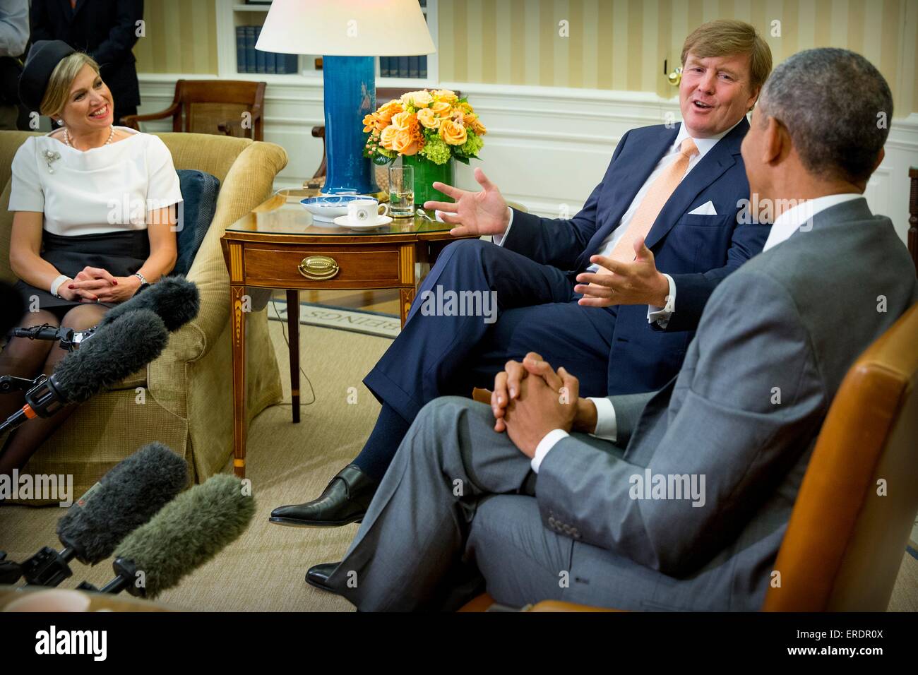 King Willem-Alexander and Queen Maxima of The Netherlands visit ...