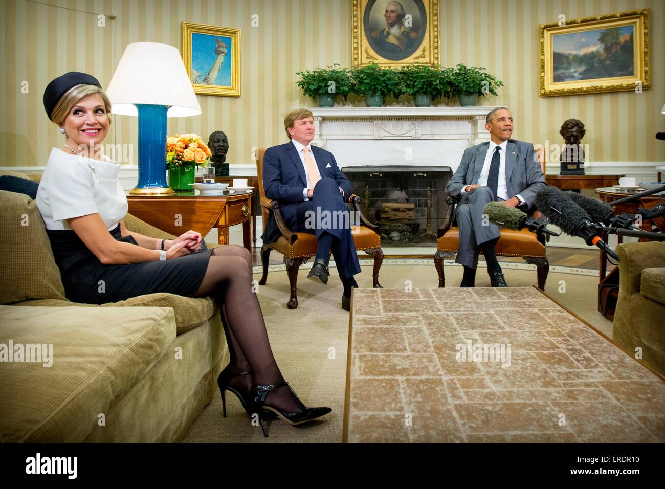 King Willem-Alexander and Queen Maxima of The Netherlands visit ...