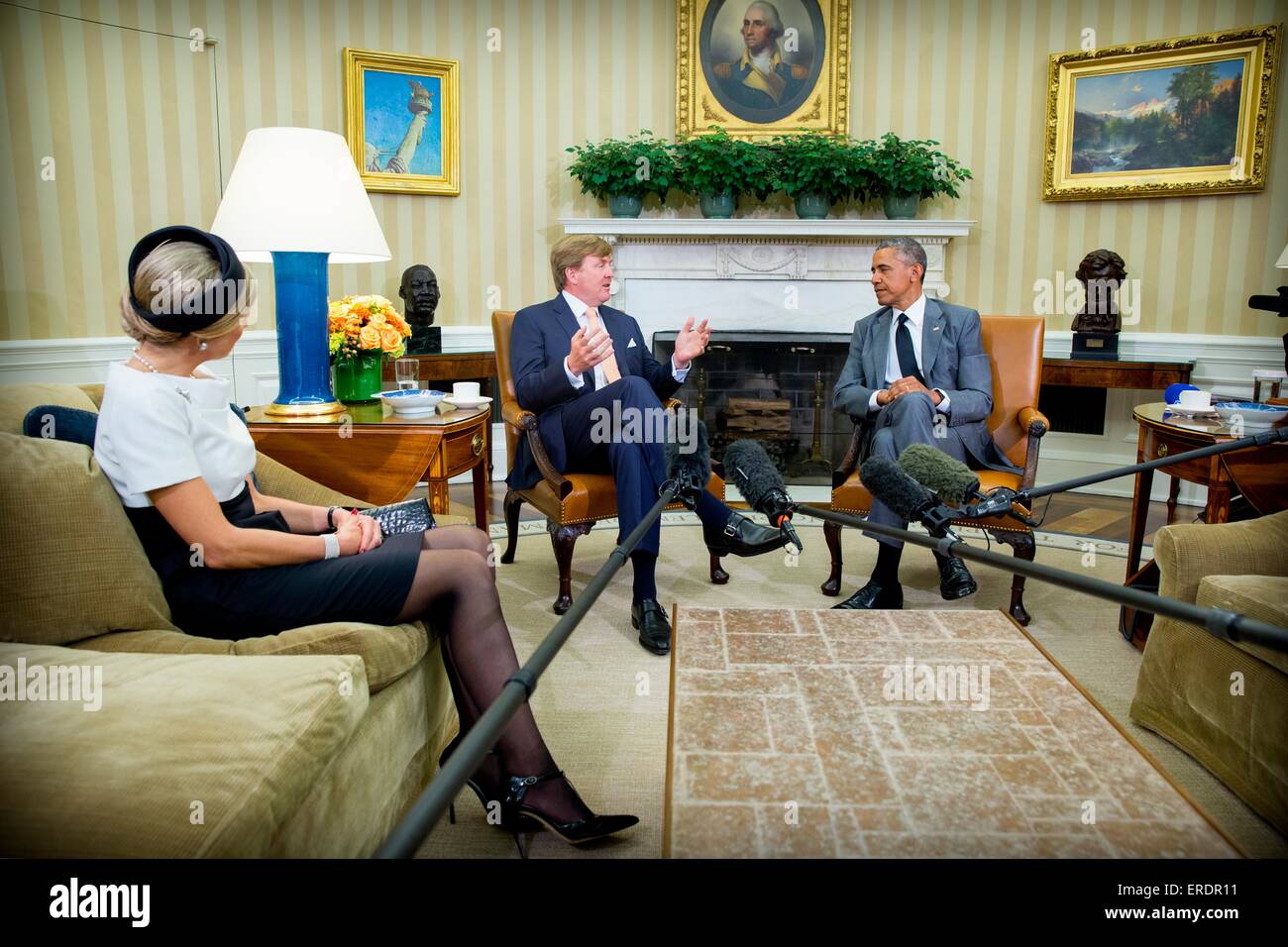 King Willem-Alexander and Queen Maxima of The Netherlands visit ...