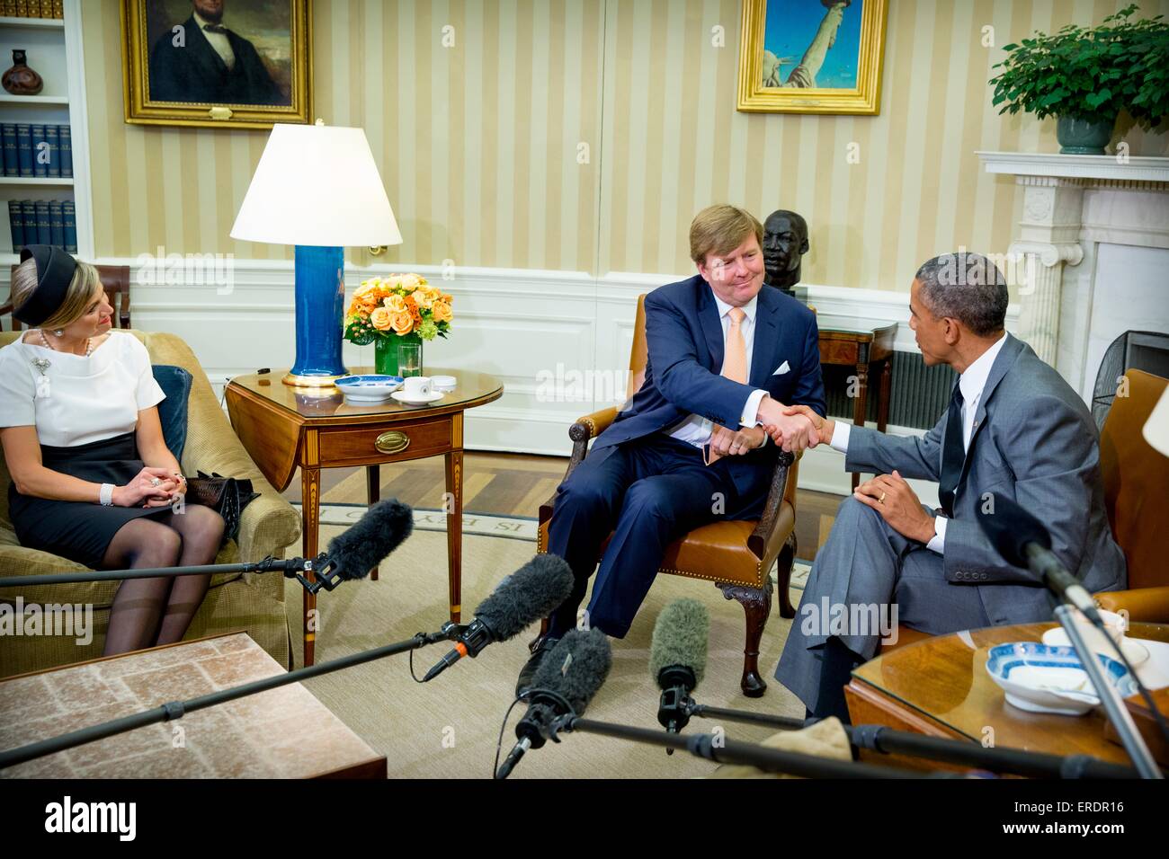 King Willem-Alexander and Queen Maxima of The Netherlands visit ...