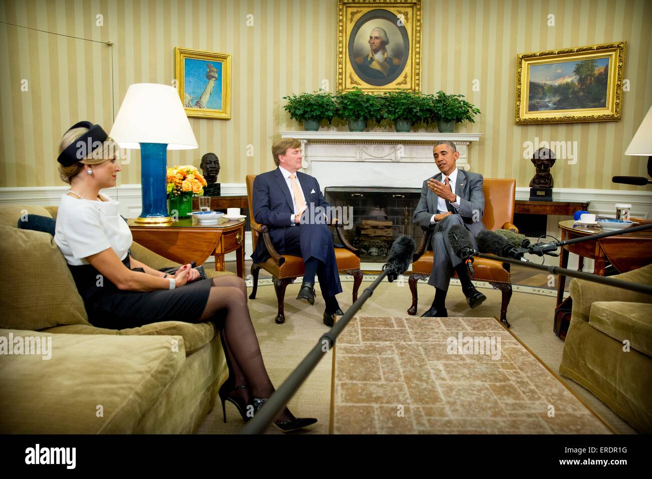 King Willem-Alexander and Queen Maxima of The Netherlands visit ...