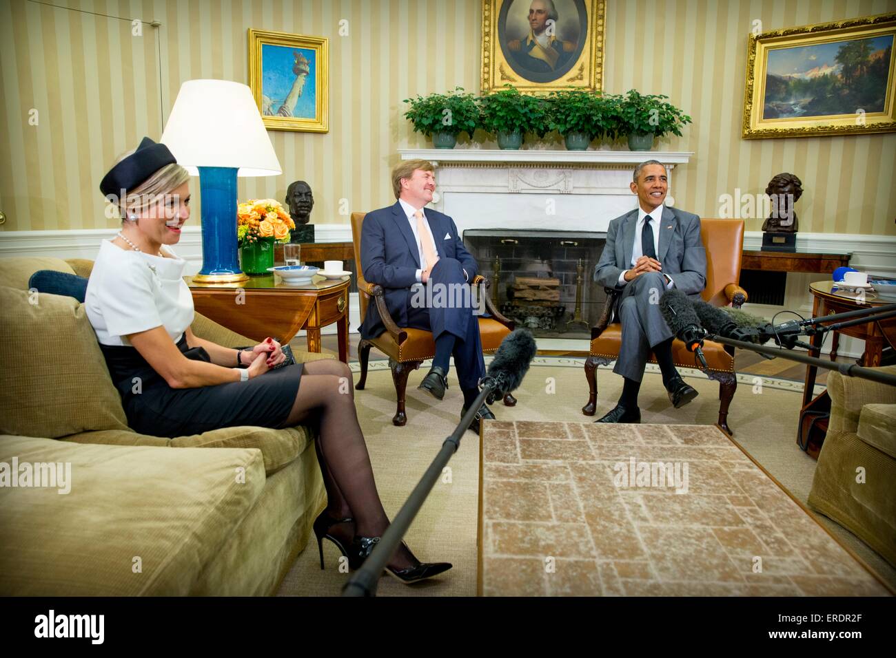 King Willem-Alexander and Queen Maxima of The Netherlands visit ...