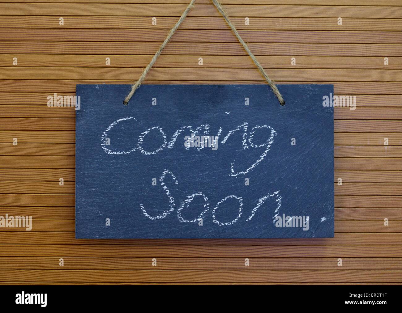 message on chalk board Stock Photo - Alamy
