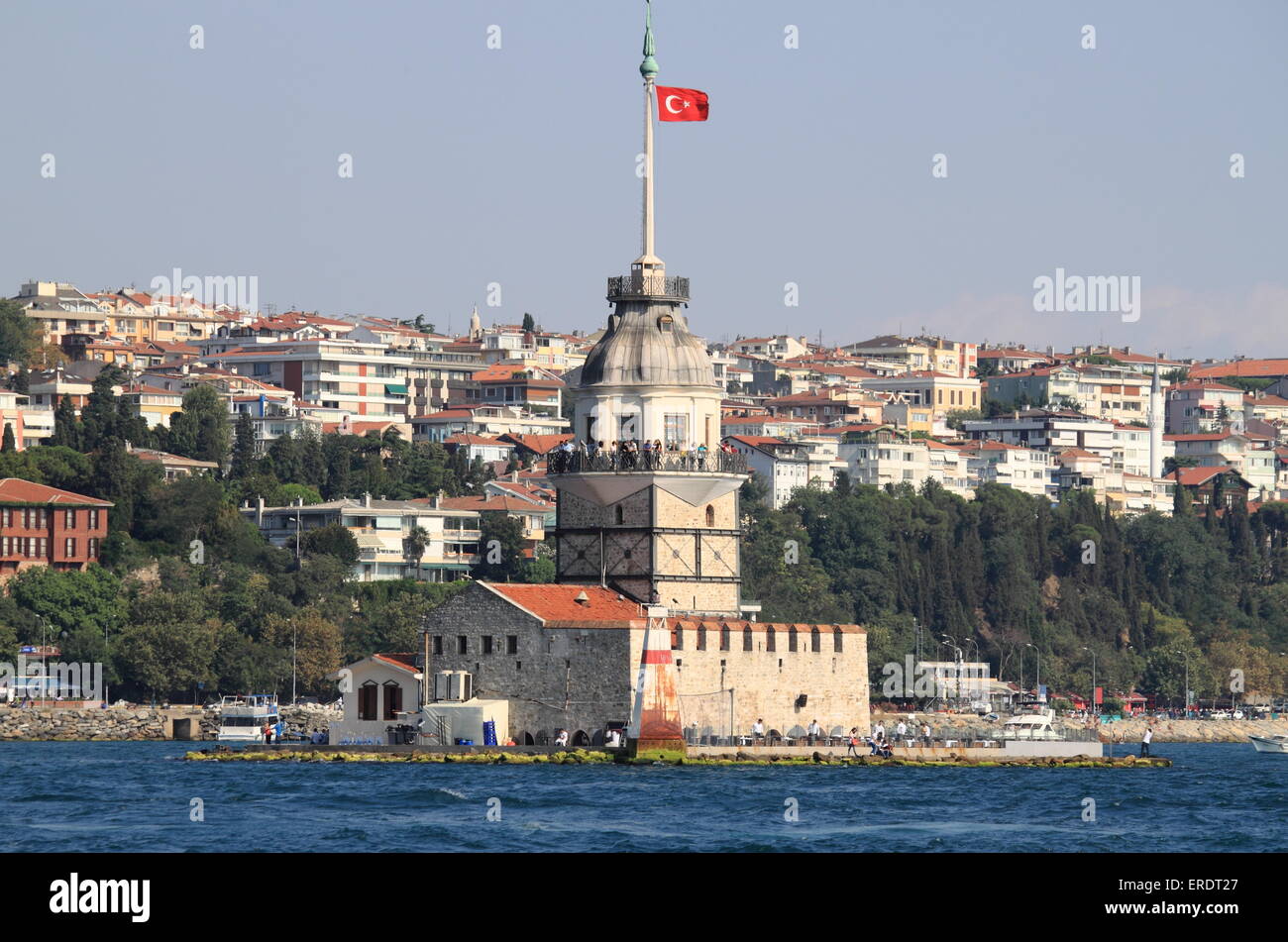 Maiden Tower in Istanbul, Turkey Stock Photo - Alamy