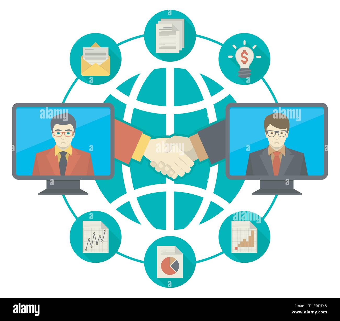 Information Sharing Clipart