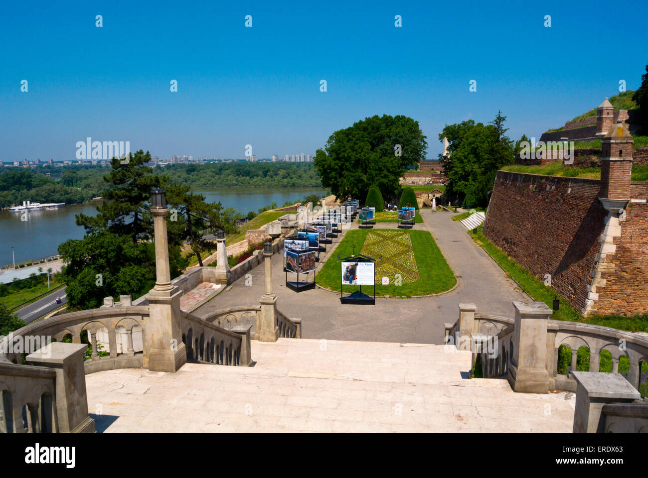 Kalemegdan fortress park, Belgrade, Serbia, Southeastern Europe Stock ...