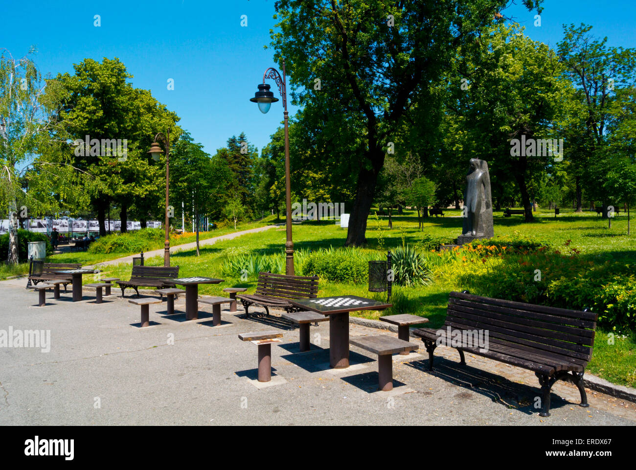 Kalemegdan fortress park, Belgrade, Serbia, Southeastern Europe Stock ...