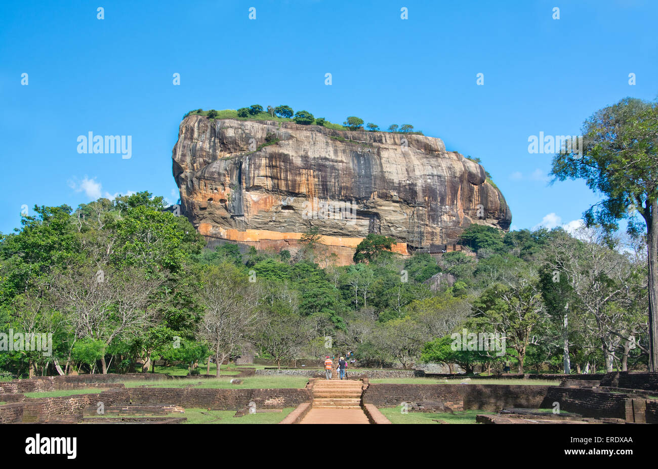 Sigiriya Rock Fortress, Sri Lanka Stock Photo - Alamy