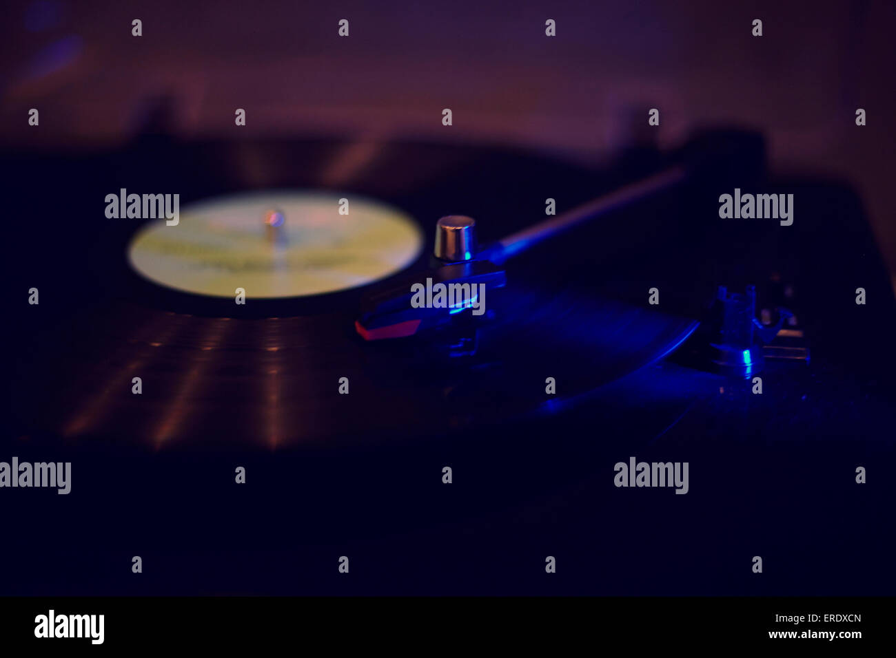 Close up vinyl record hi-res stock photography and images - Alamy