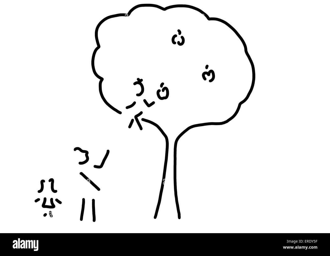 Kinder zeichnung hi-res stock photography and images - Alamy