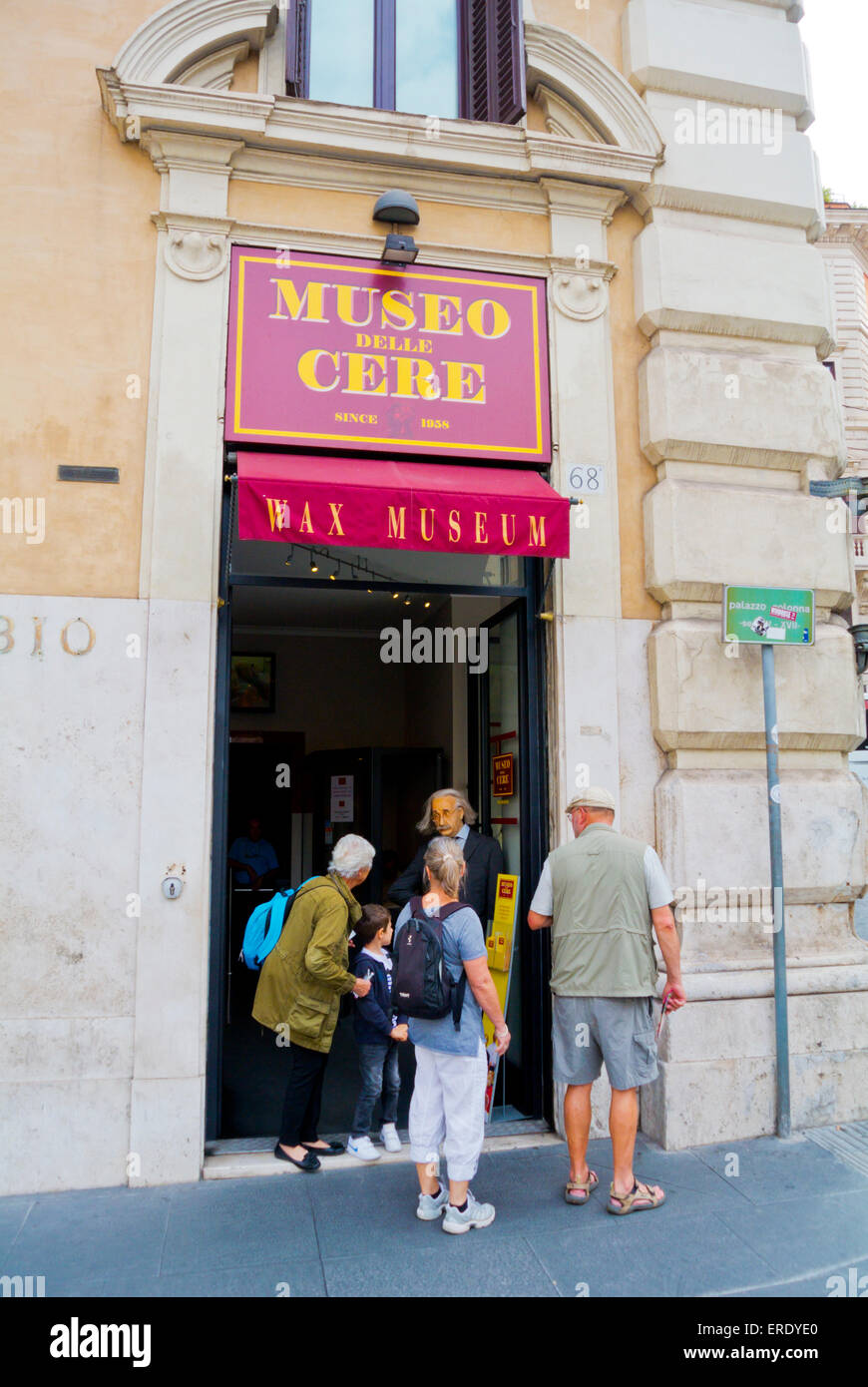 Museo delle Cere, Wax Cabinet, Centro storico, old town, central Rome ...