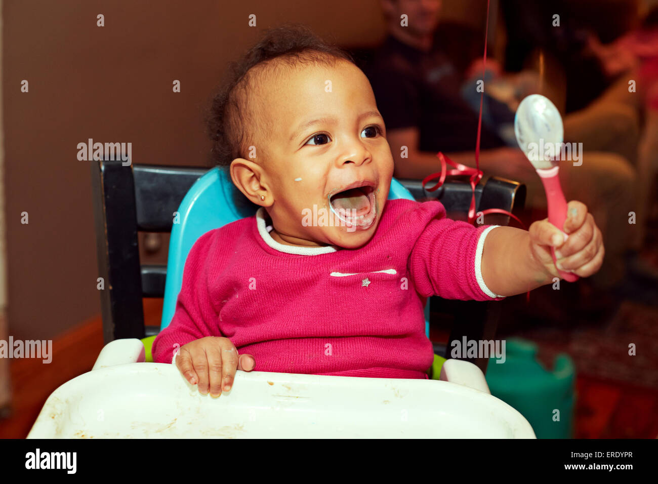 Spoon person hi-res stock photography and images - Alamy