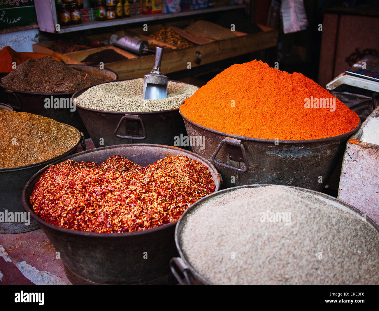 Large red buckets hi-res stock photography and images - Alamy