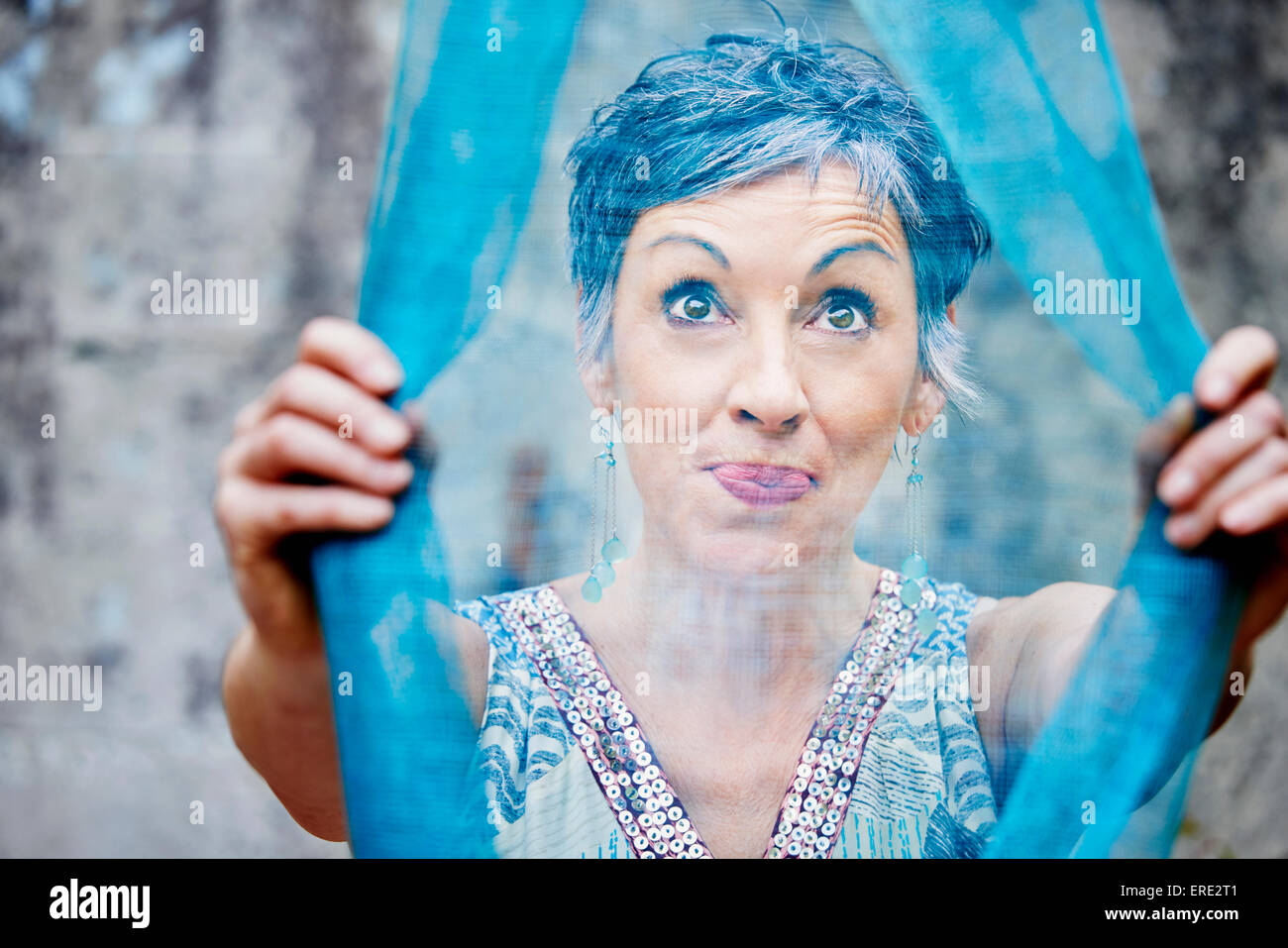 Sheer fabric hi-res stock photography and images - Alamy