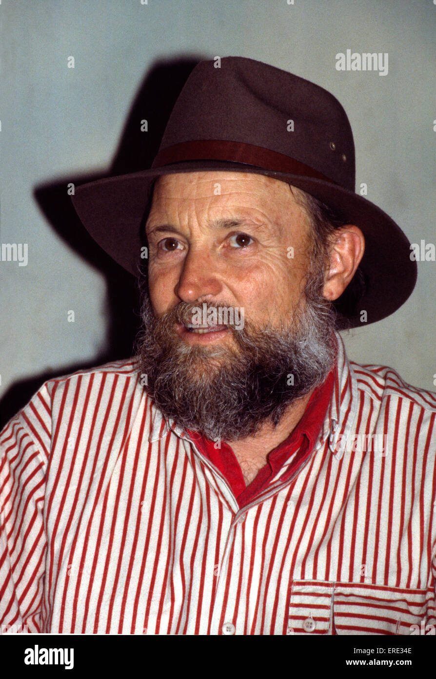 American composer Terry Riley (b. 24/06/1935) pictured in 1989 Stock ...