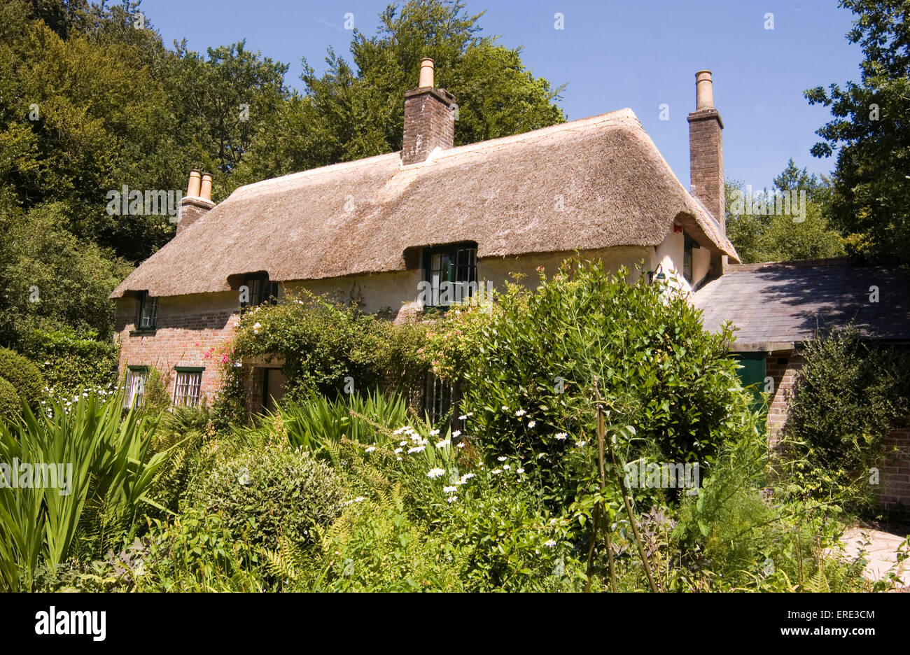 Thomas Hardy 's birthplace at Higher Bockhampton in Dorset, UK, 16/07 ...