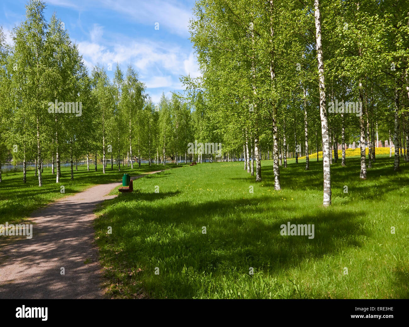 Sunny weather in park hi-res stock photography and images - Alamy