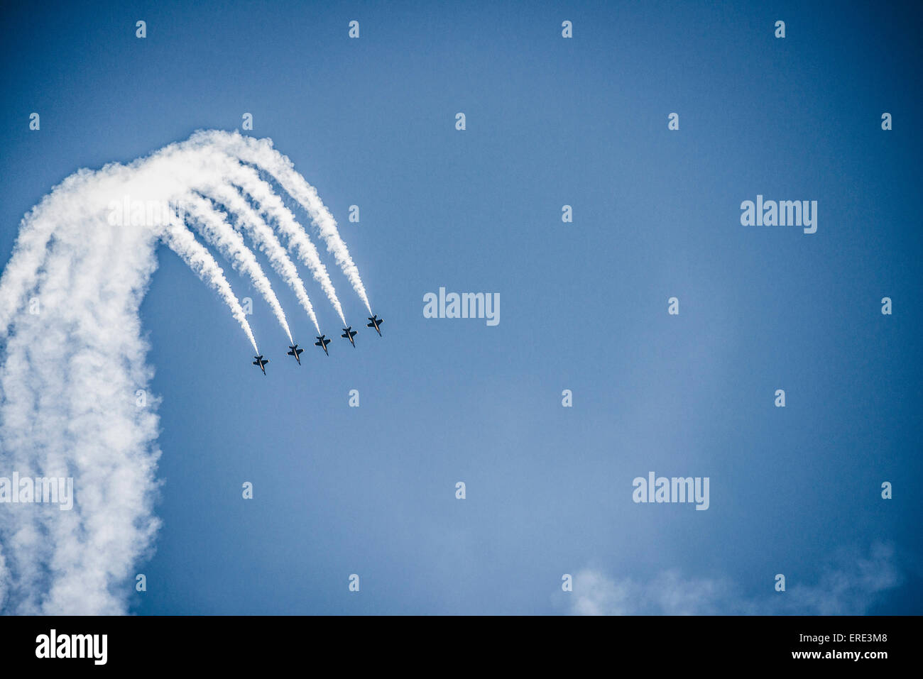 Blue angels formation hi-res stock photography and images - Alamy
