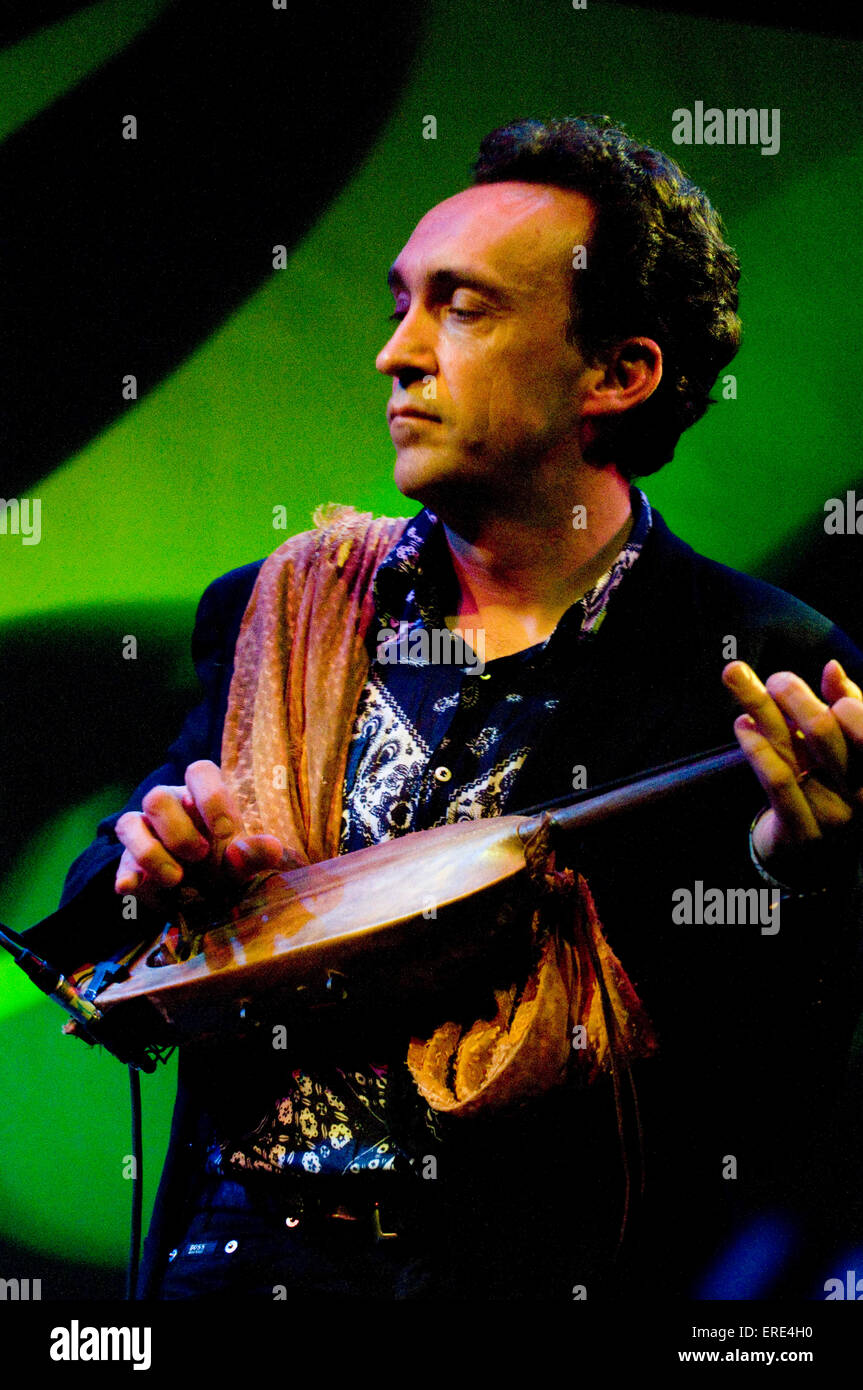 Justin Adams at the Salisbury Festival. Guitarist and co-writer with ...