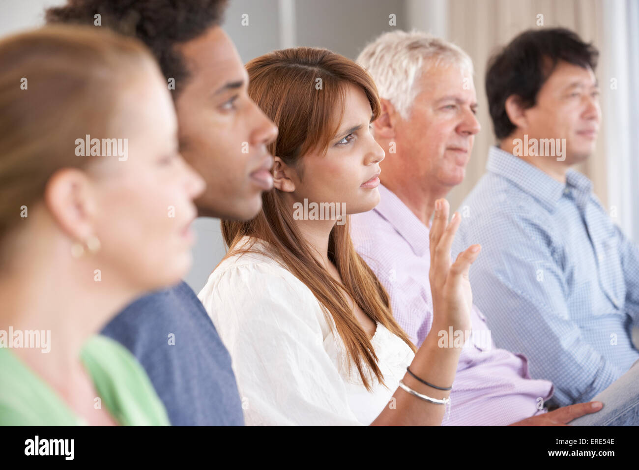 Meeting line hi-res stock photography and images - Alamy