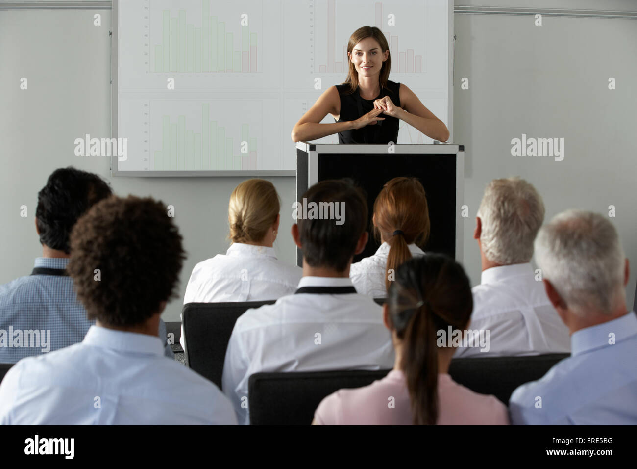Large presentation hi-res stock photography and images - Alamy