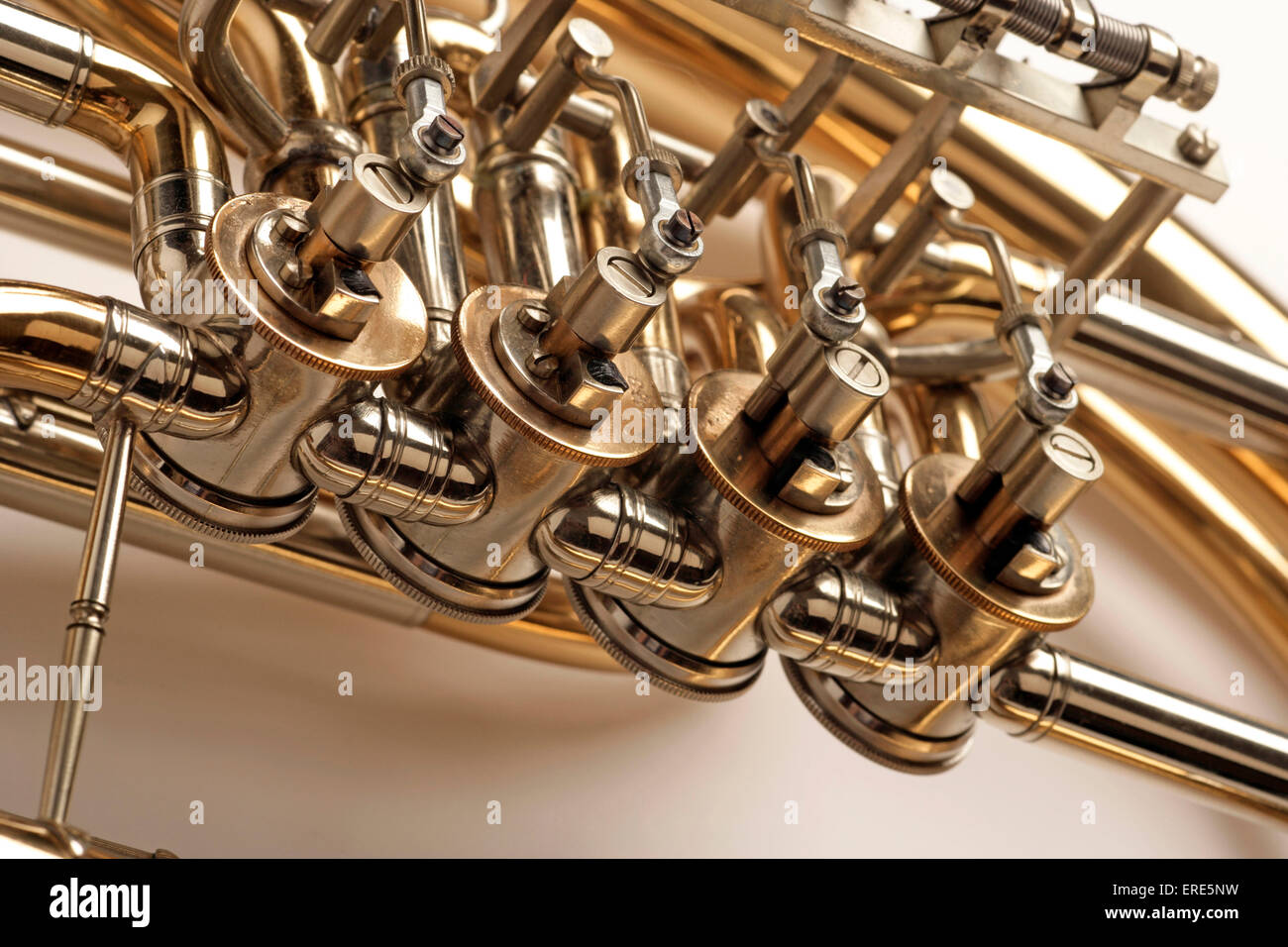 Valved brass instruments hi-res stock photography and images - Alamy