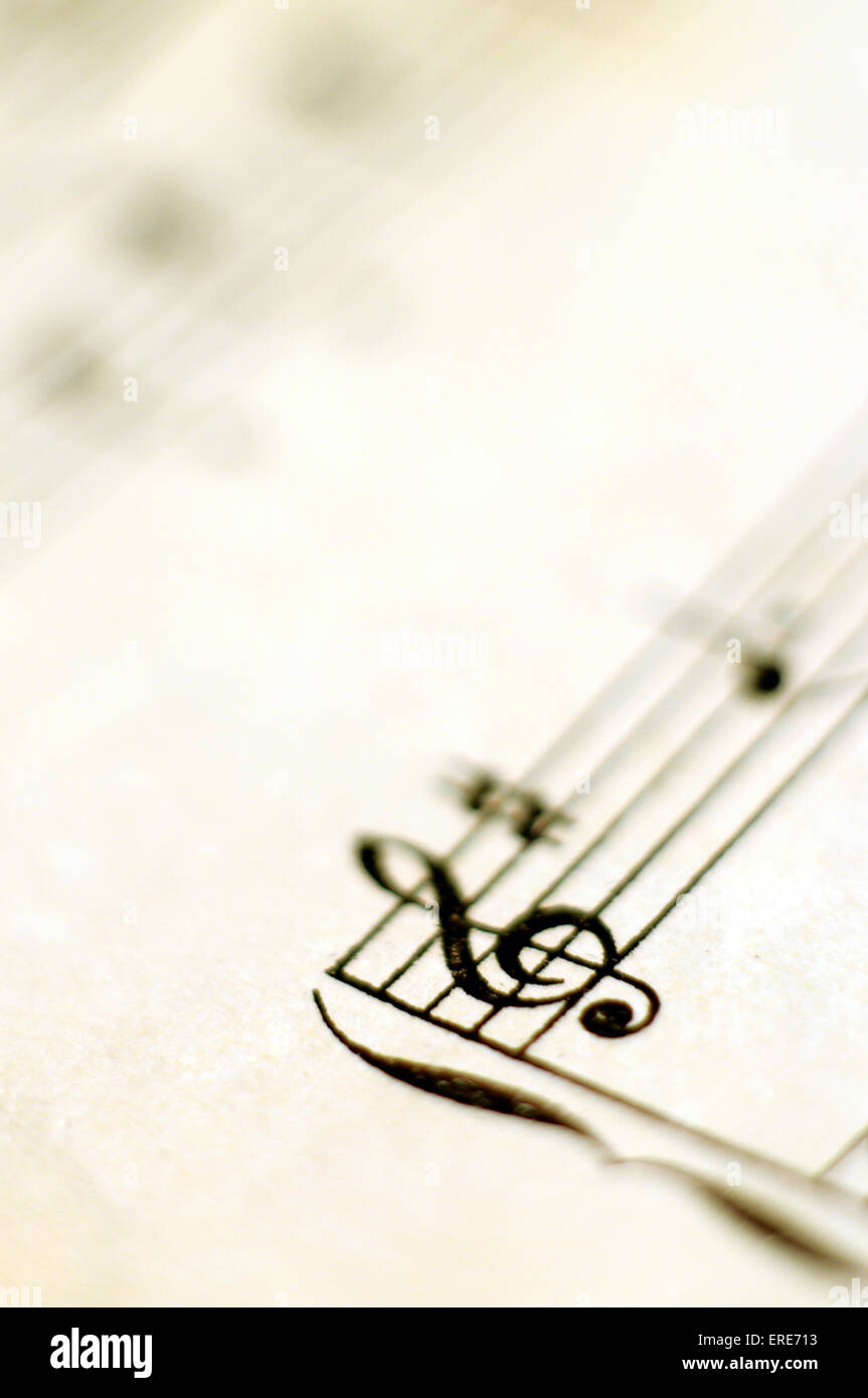 Beethoven piano score hi-res stock photography and images - Alamy