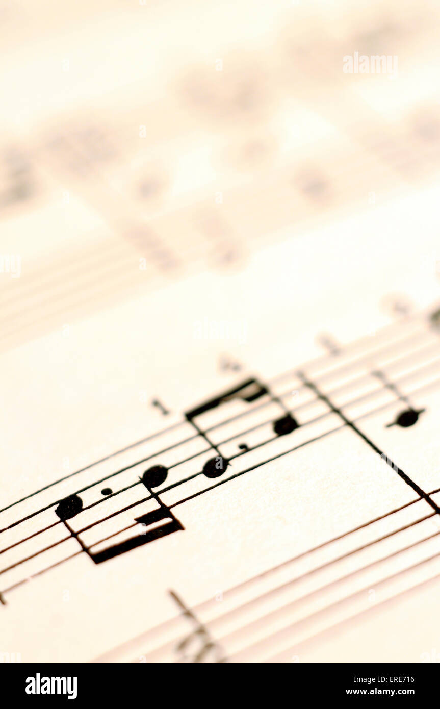 Partition of music hi-res stock photography and images - Alamy