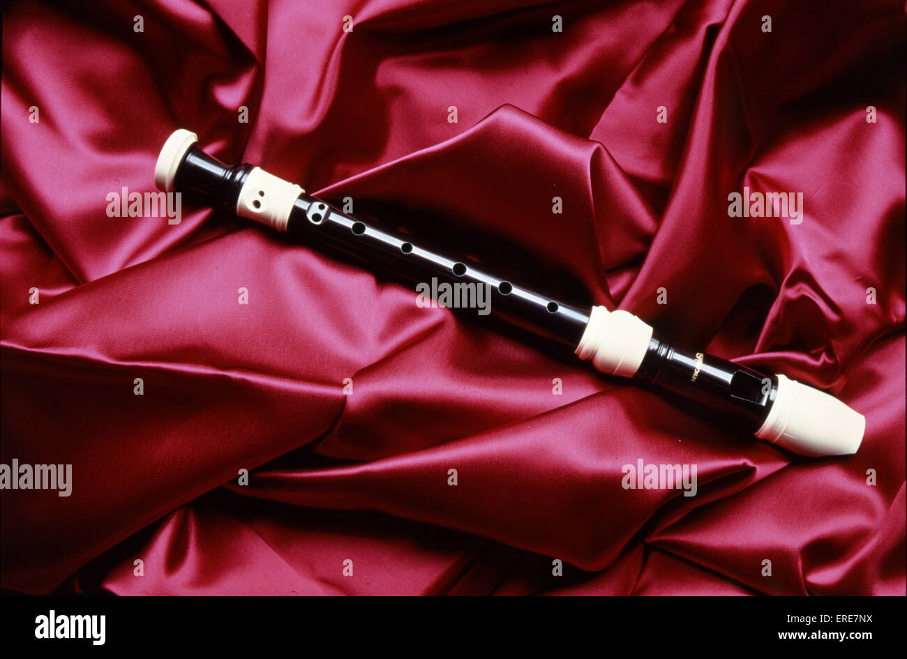 Descant Recorder (in plastic Stock Photo - Alamy