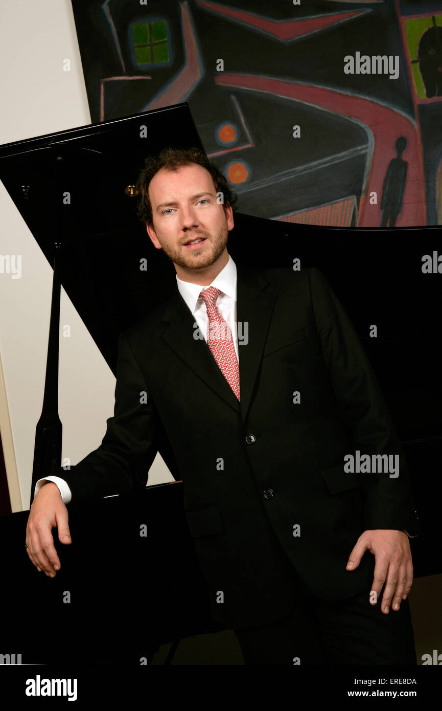 Adam Johnson - pianist, composer, conductor Stock Photo - Alamy