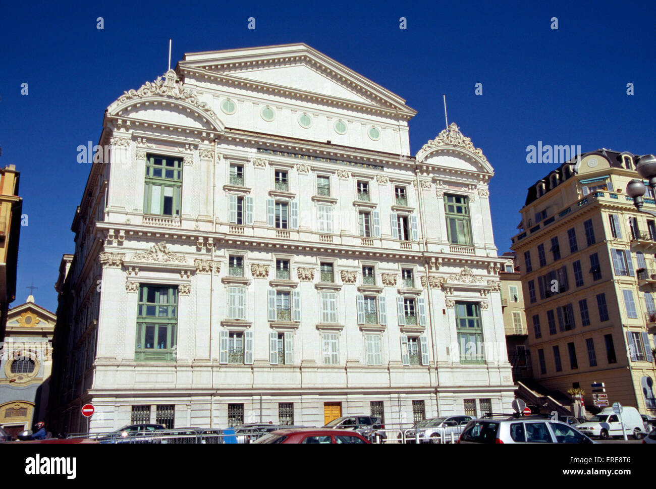Opera House in Nice, France. Designed by Charles Garnier (who designed ...