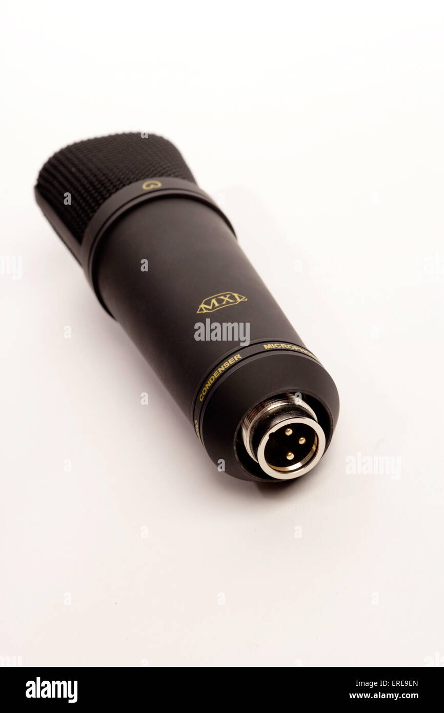 Condenser microphone, MXL 2003 Stock Photo - Alamy