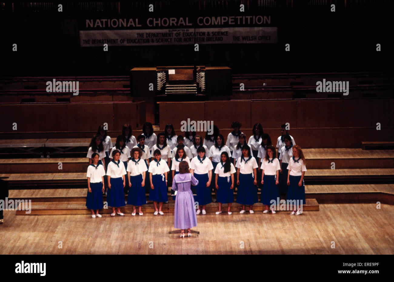 CHOIR - Girls National Choral Competition Stock Photo - Alamy