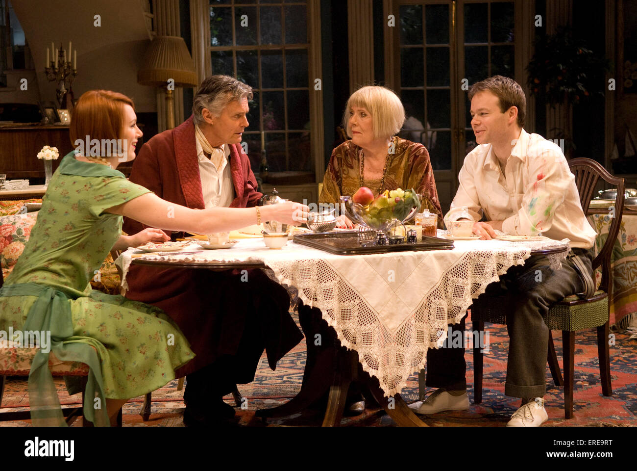 Laura Rogers as Sorel Bliss, Simon Williams as David Bliss, Diana Rigg ...