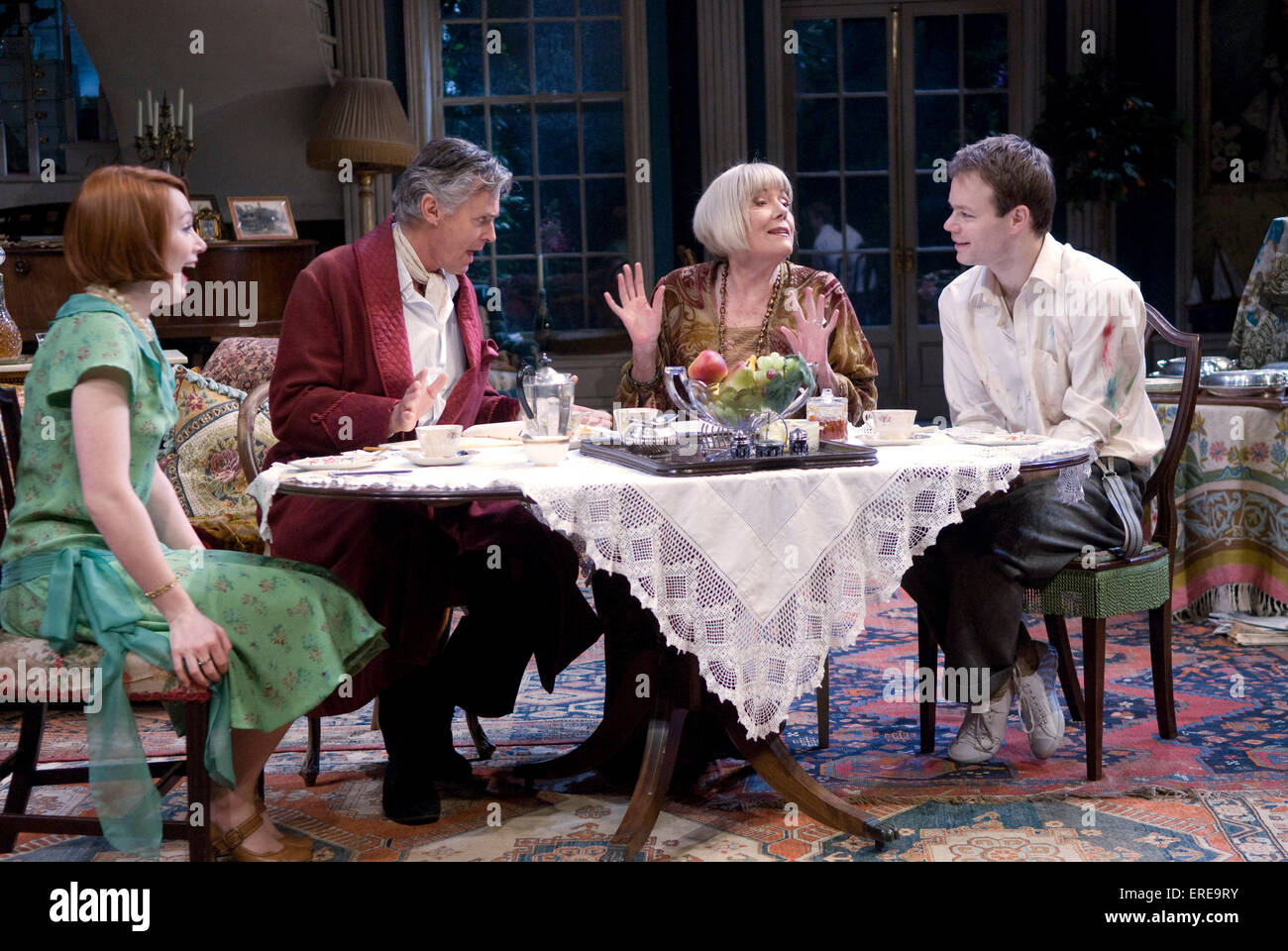 Laura Rogers as Sorel Bliss, Simon Williams as David Bliss, Diana Rigg ...