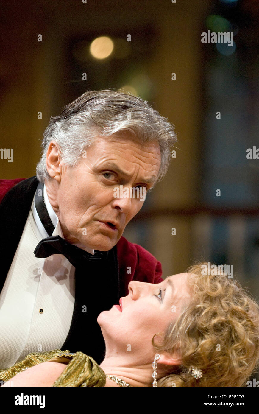 Caroline Langrishe as Myra Arundel and Simon Williams playing David ...