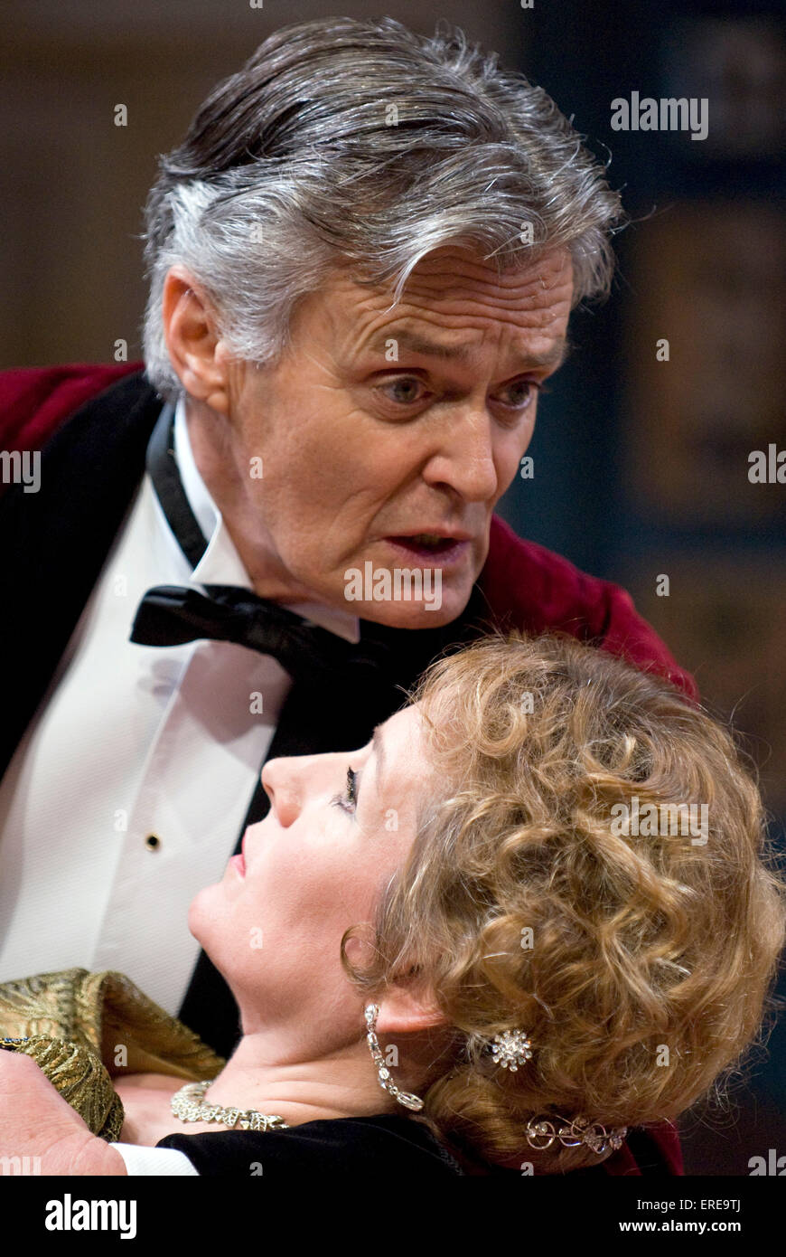 Caroline Langrishe as Myra Arundel and Simon Williams playing David ...