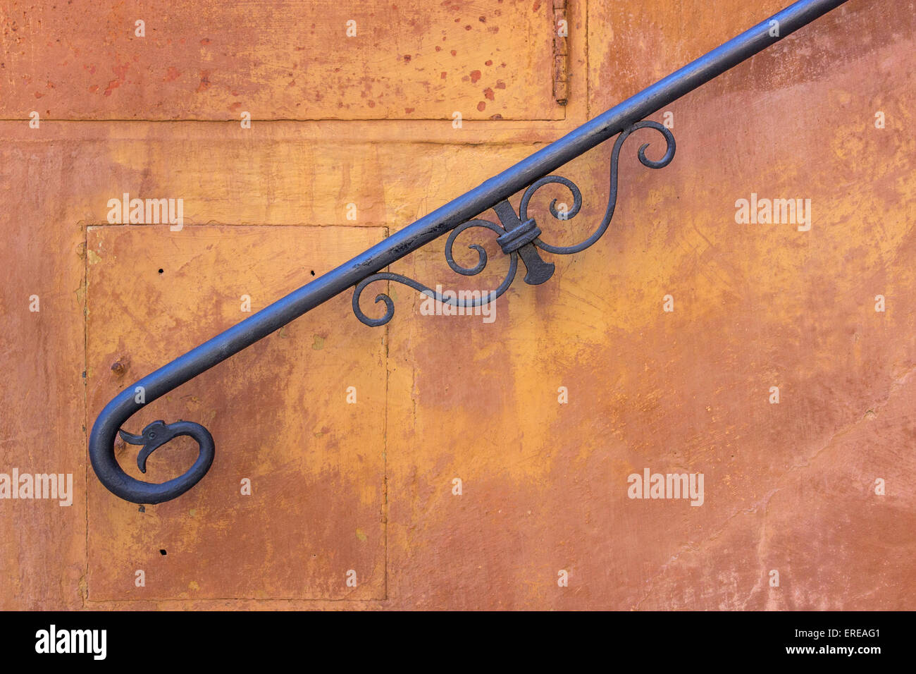 Banister of a Roman villa Stock Photo - Alamy