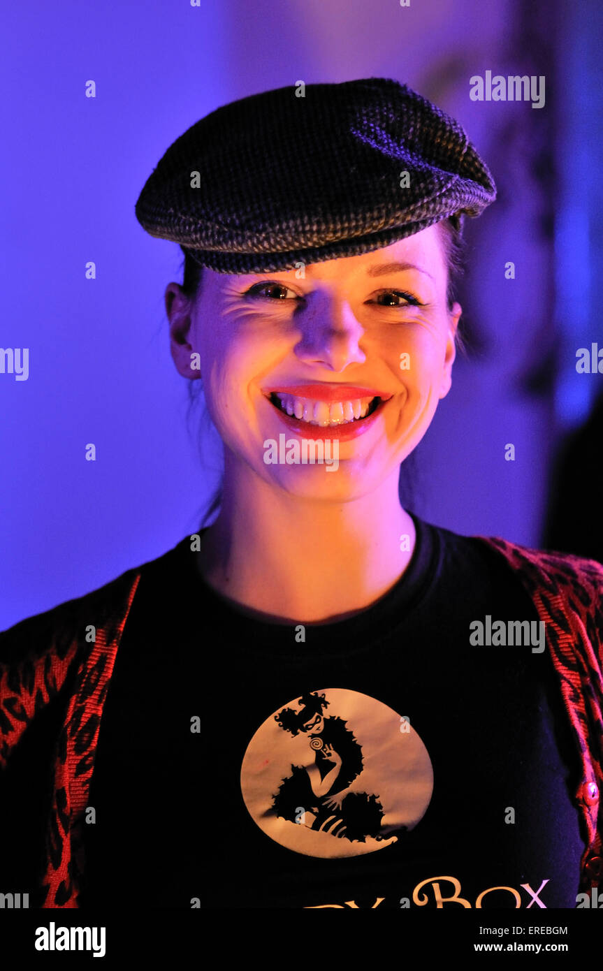 Imelda May, Irish jazz singer, in concert at the Cheltenham Jazz ...