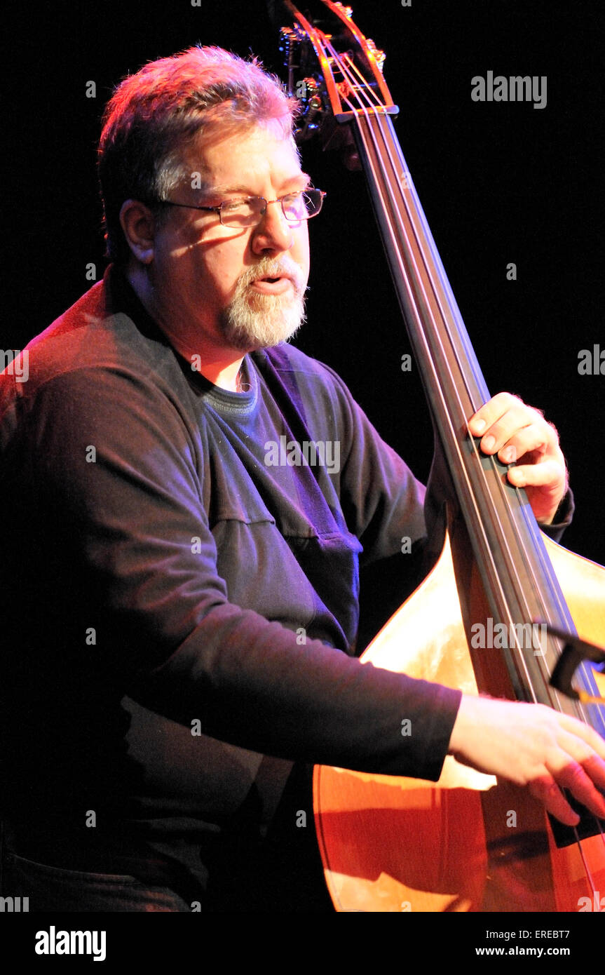 Acclaimed American bassist Michael Formanek playing as part of the ...